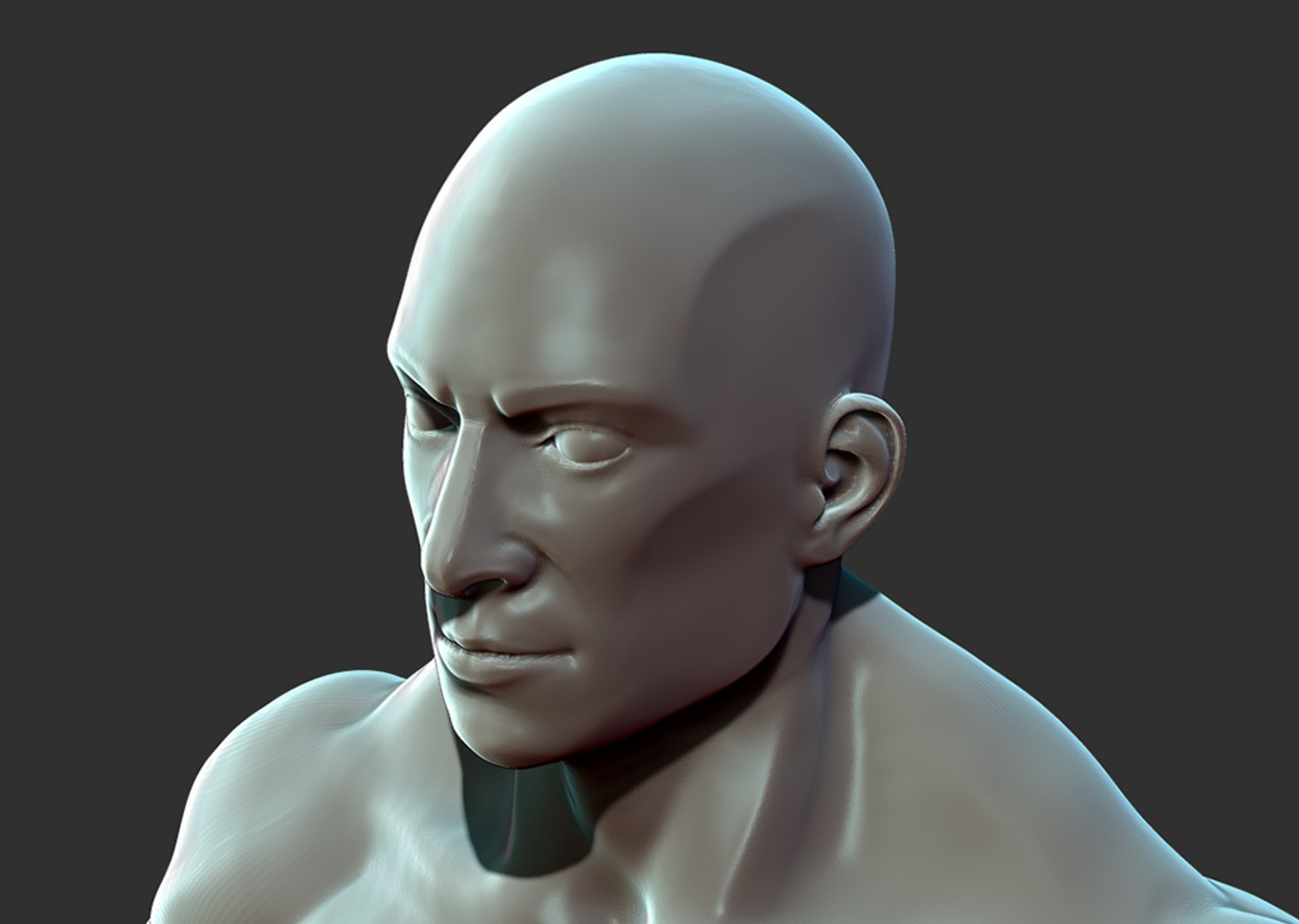 Superhero Anatomy Base Sculpture 3D Model - TurboSquid 1519365