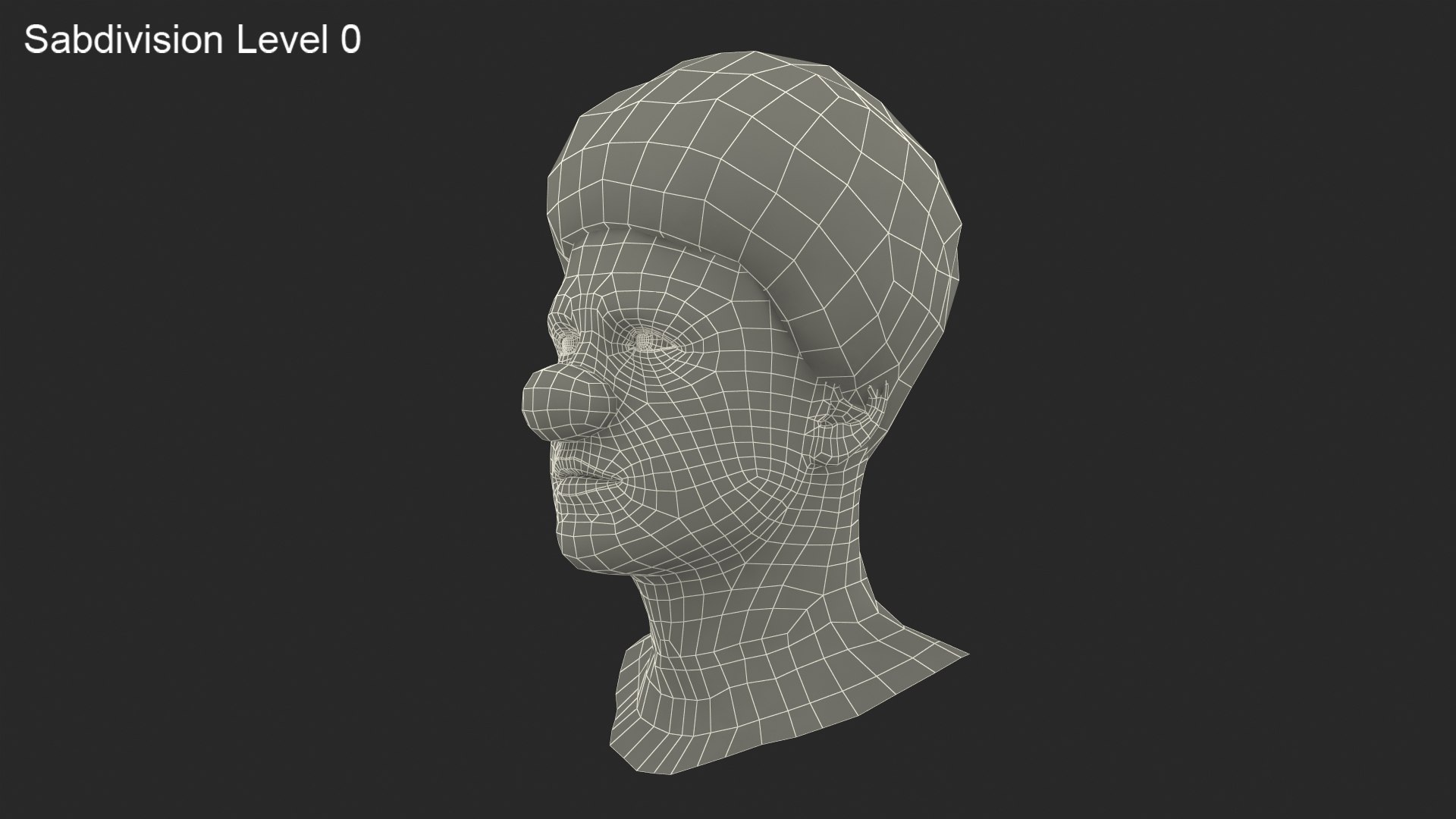 3D Man Clown Head Mens - TurboSquid 1587681