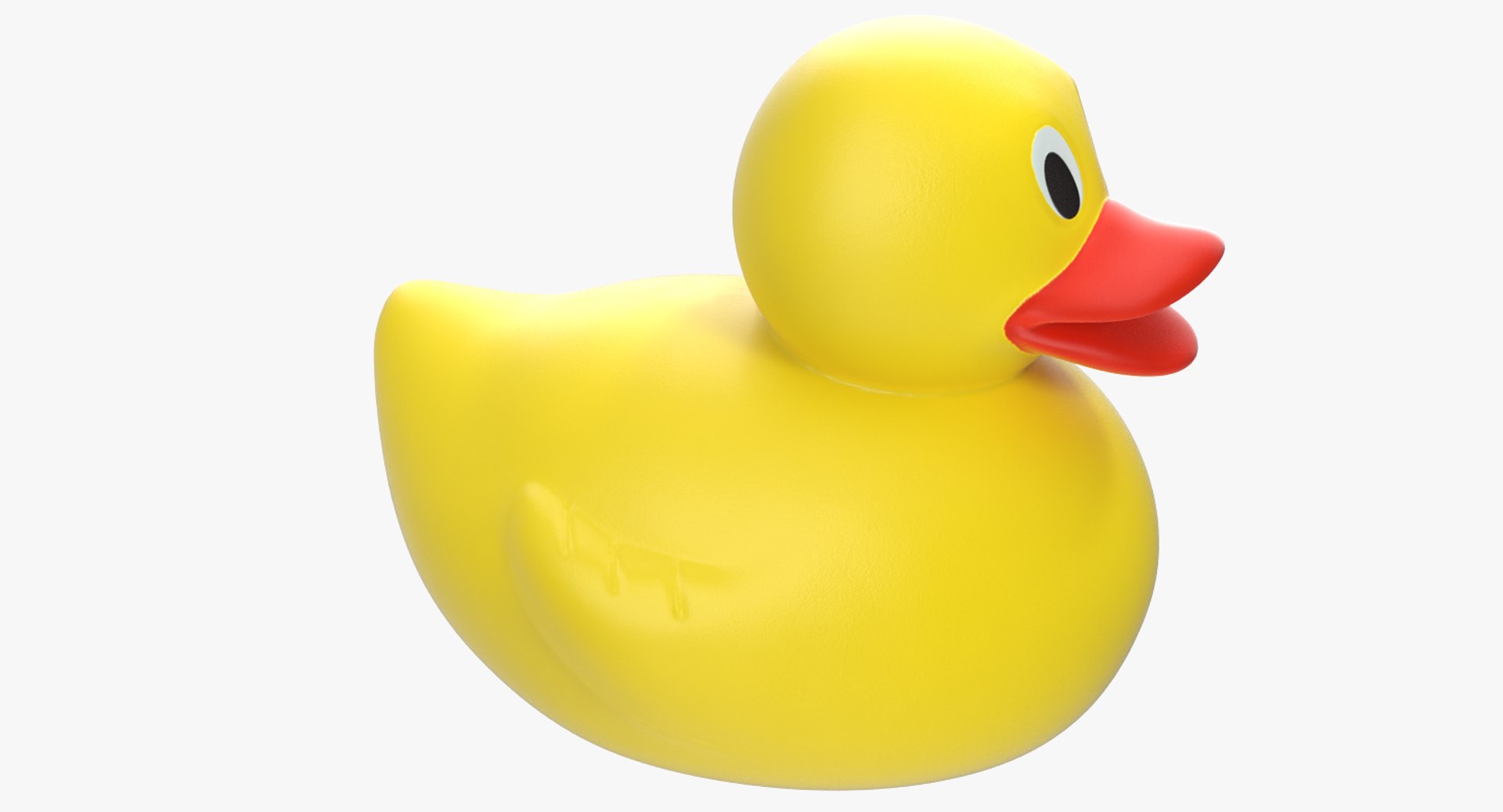 3D Classic Yellow Rubber Duck - TurboSquid 1208163