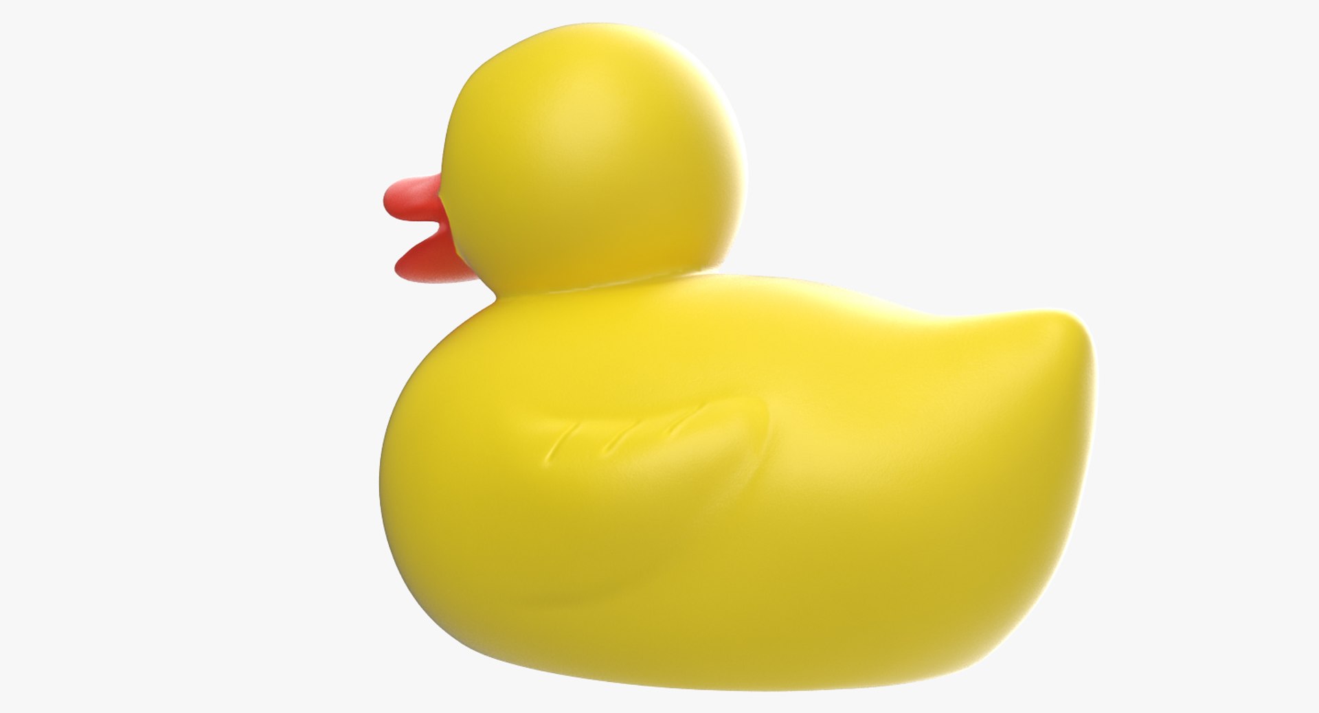 3D Classic Yellow Rubber Duck - TurboSquid 1208163