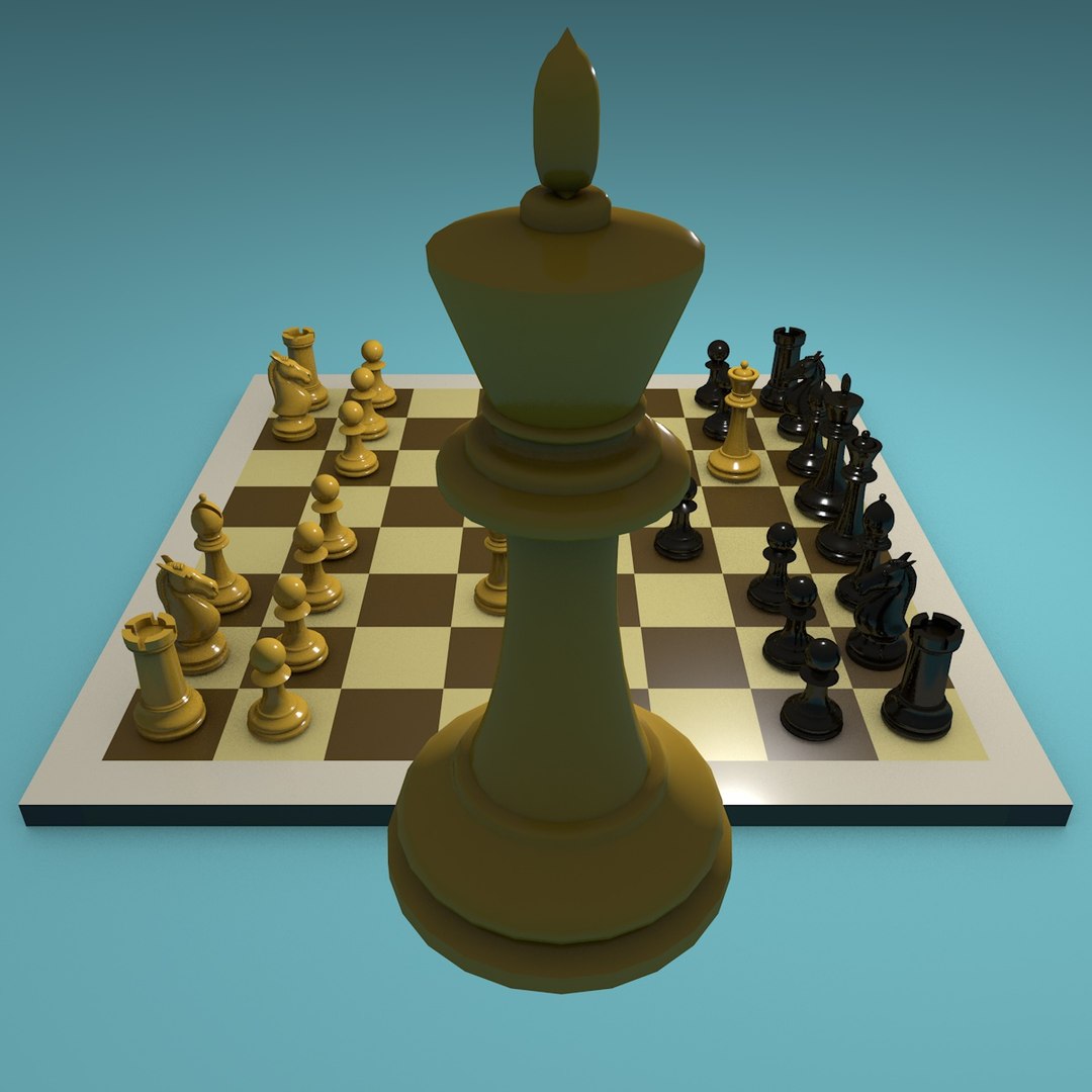 3D Chess Design Printing - TurboSquid 1567051