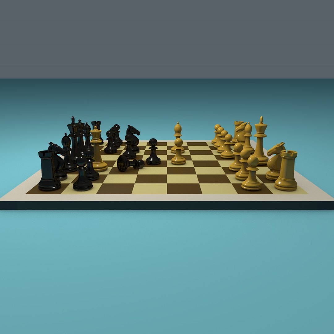 3D Chess Design Printing - TurboSquid 1567051