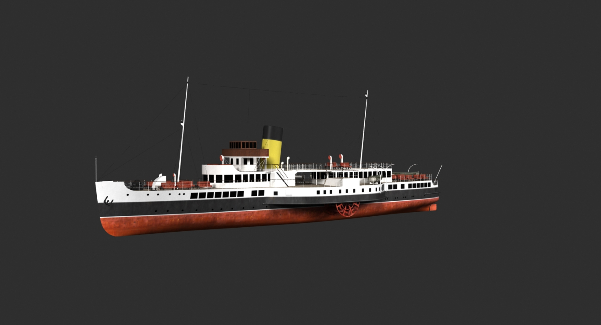 Steam Caledonia Model - TurboSquid 1243201