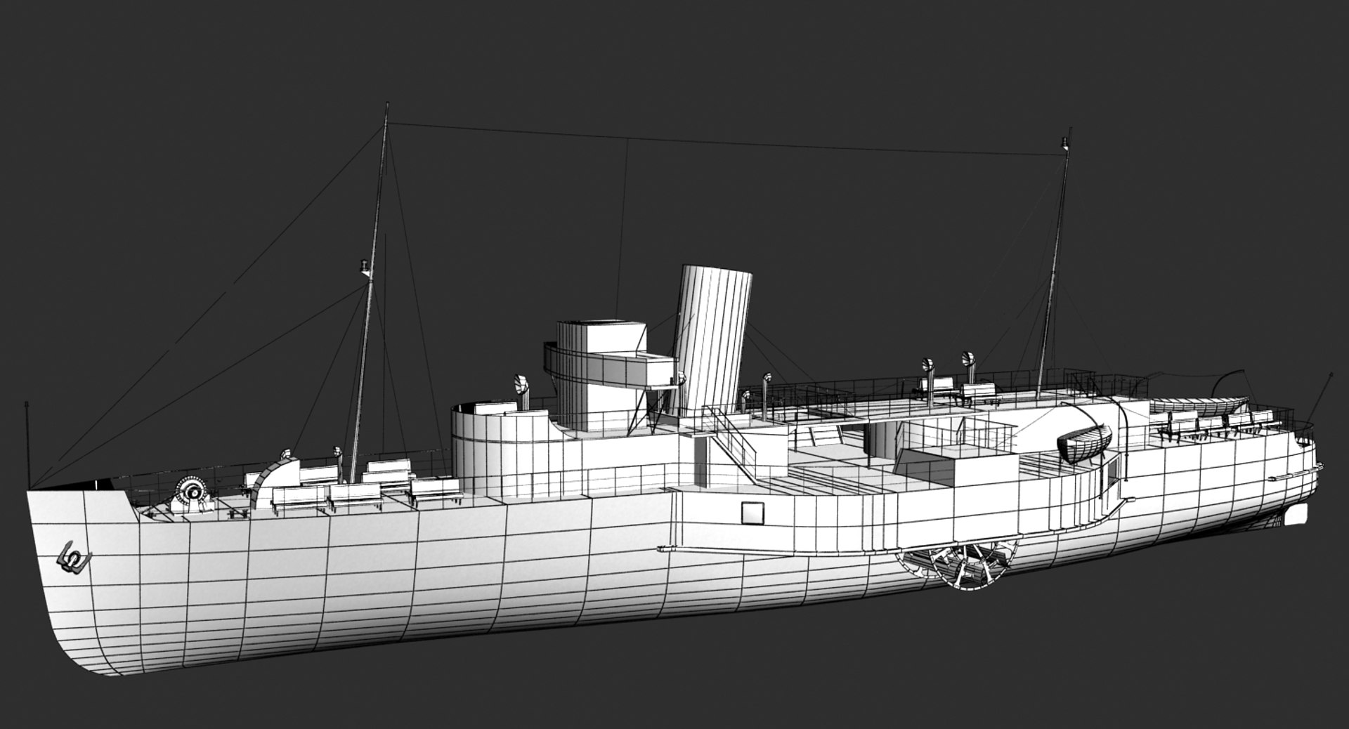 Steam Caledonia Model - TurboSquid 1243201