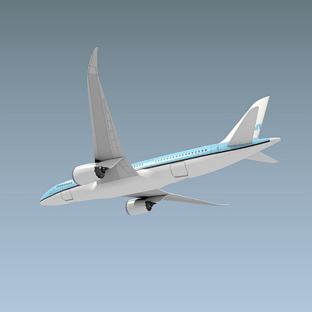 Jetliner 787 Boeing 3D Model - TurboSquid 1381251