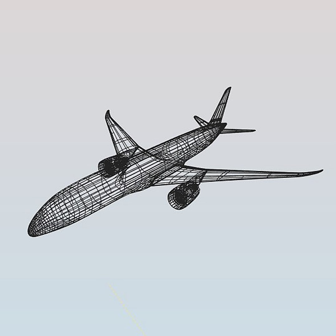 Jetliner 787 Boeing 3D Model - TurboSquid 1381251