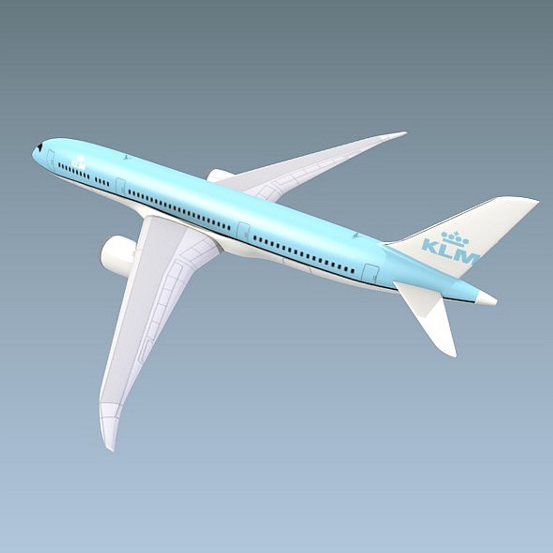 Jetliner 787 Boeing 3D Model - TurboSquid 1381251