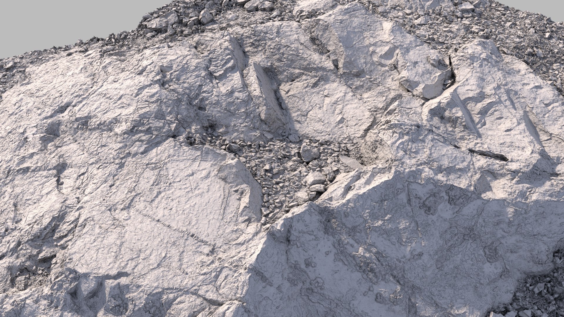 3D Ground Rock 6 Model - TurboSquid 1705585