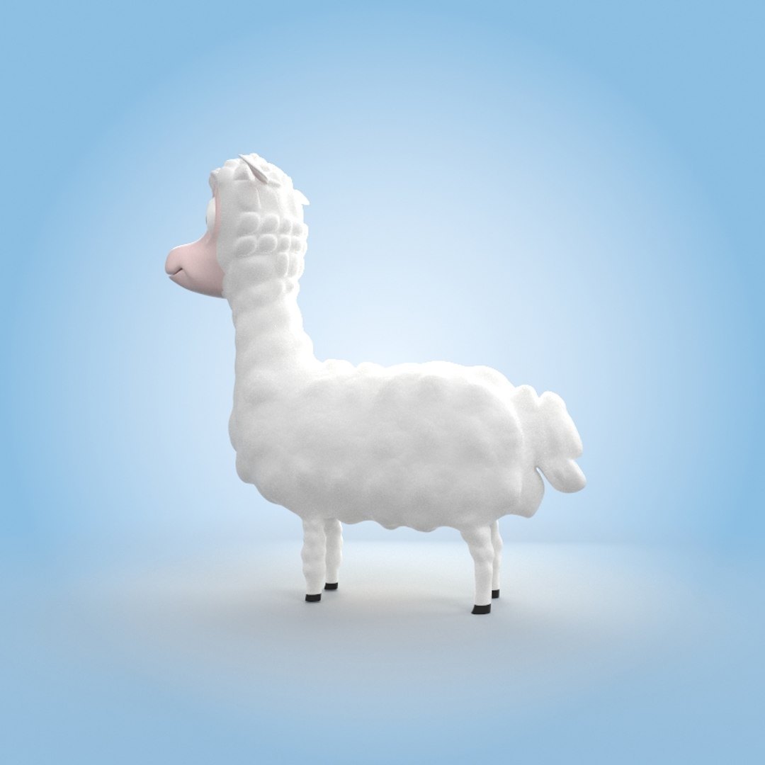 Alpaca Model - TurboSquid 1857715