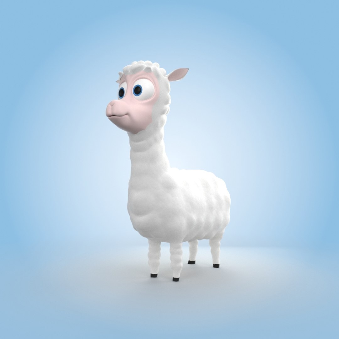 Alpaca Model - TurboSquid 1857715