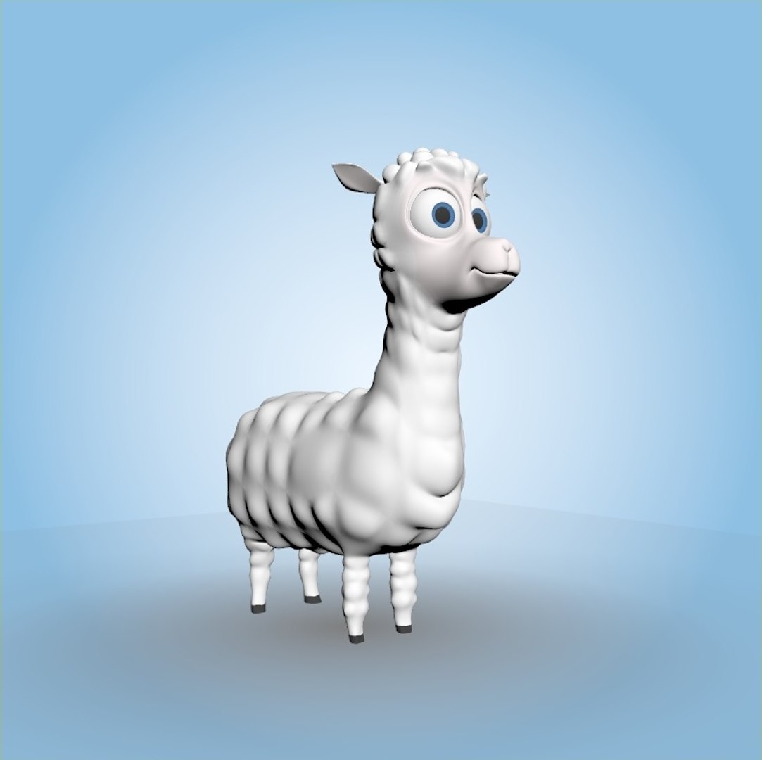 Alpaca Model - TurboSquid 1857715