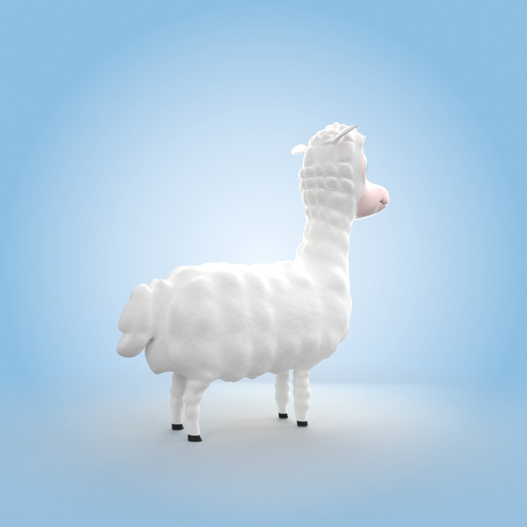 Alpaca Model - TurboSquid 1857715