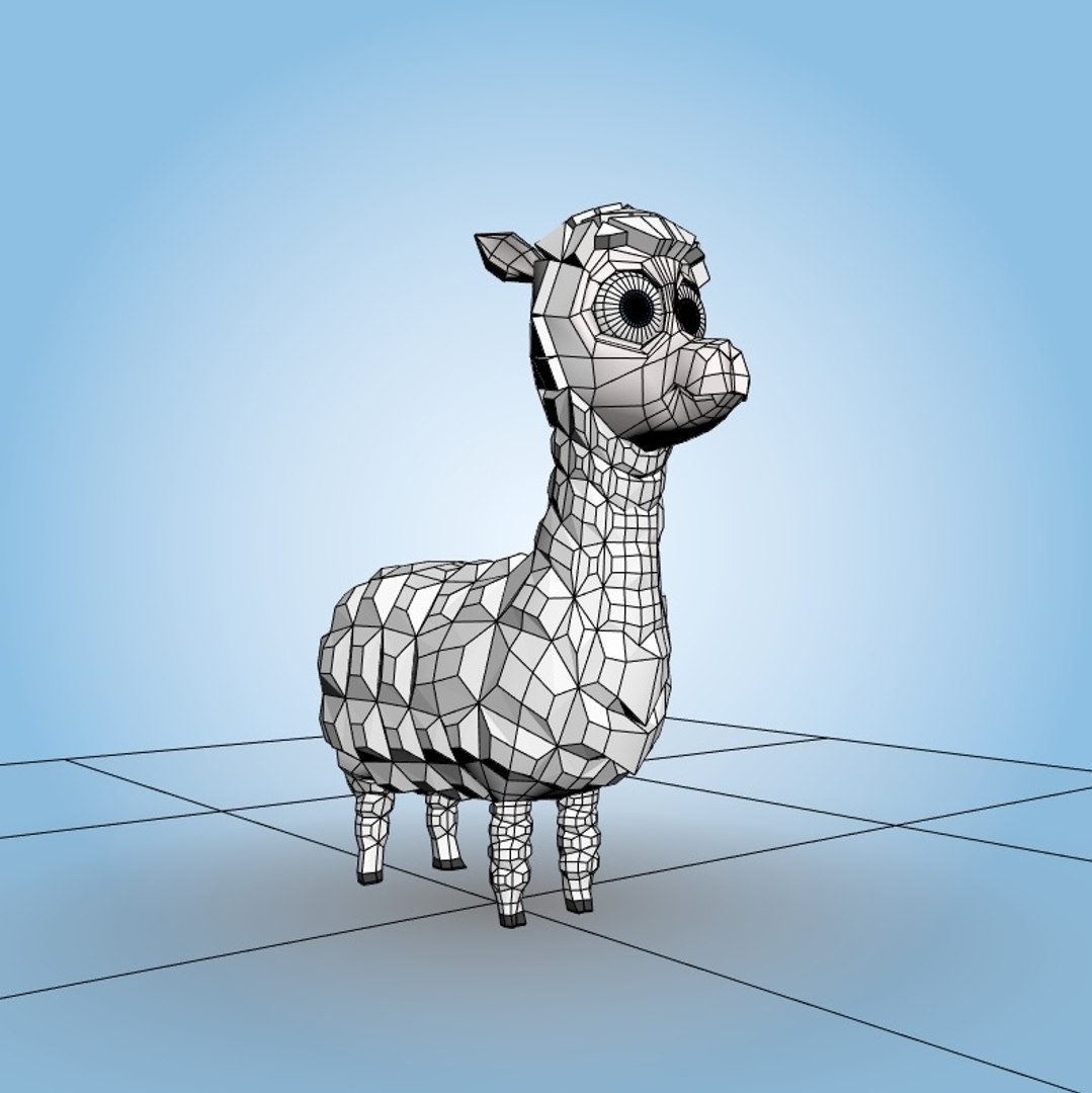 Alpaca Model - TurboSquid 1857715