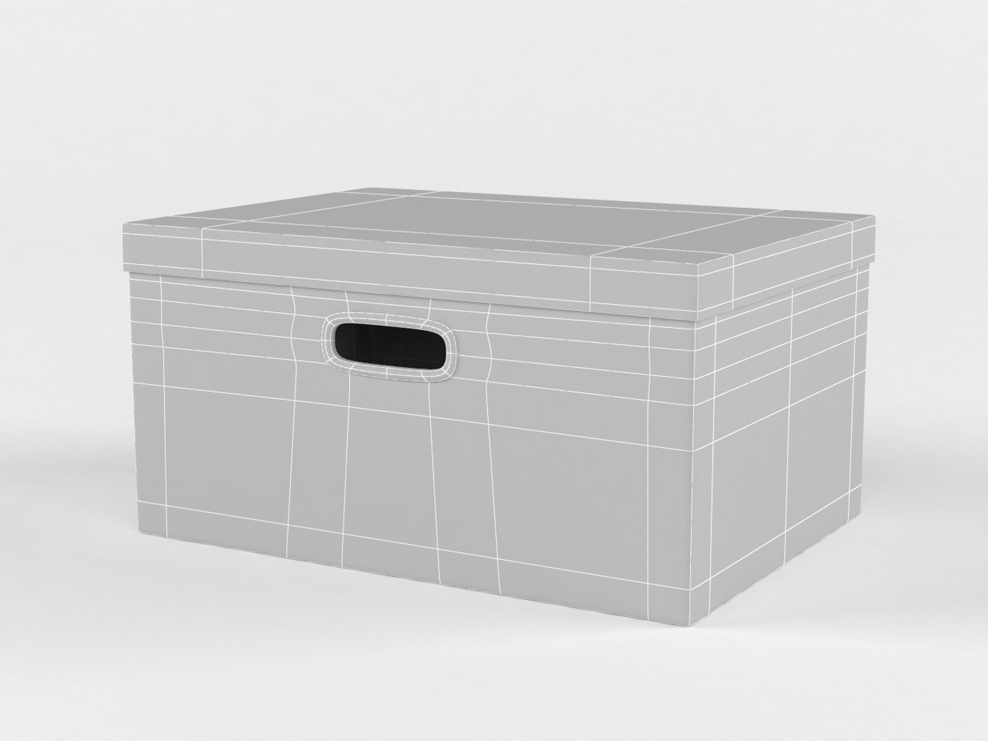 3D Clothes Storage Box - TurboSquid 1415226
