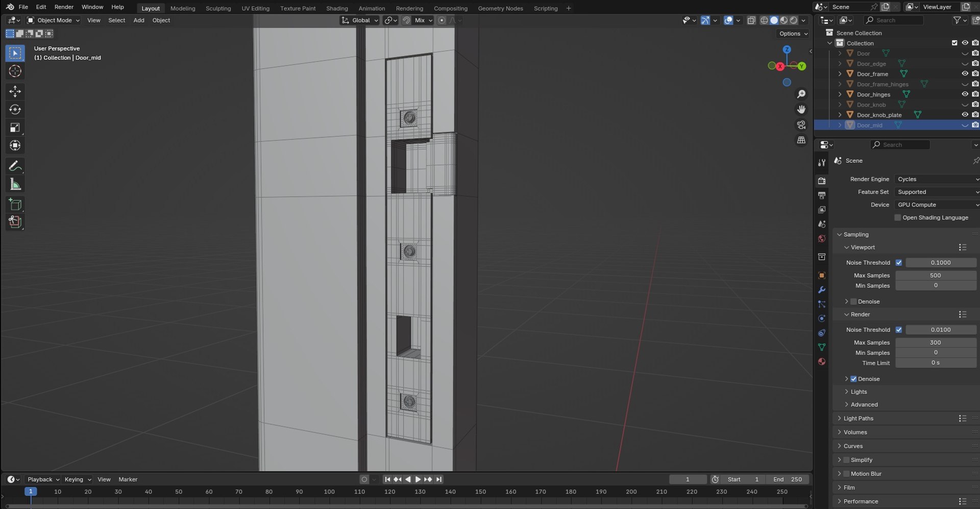 3D Door Model 45 - TurboSquid 2418796
