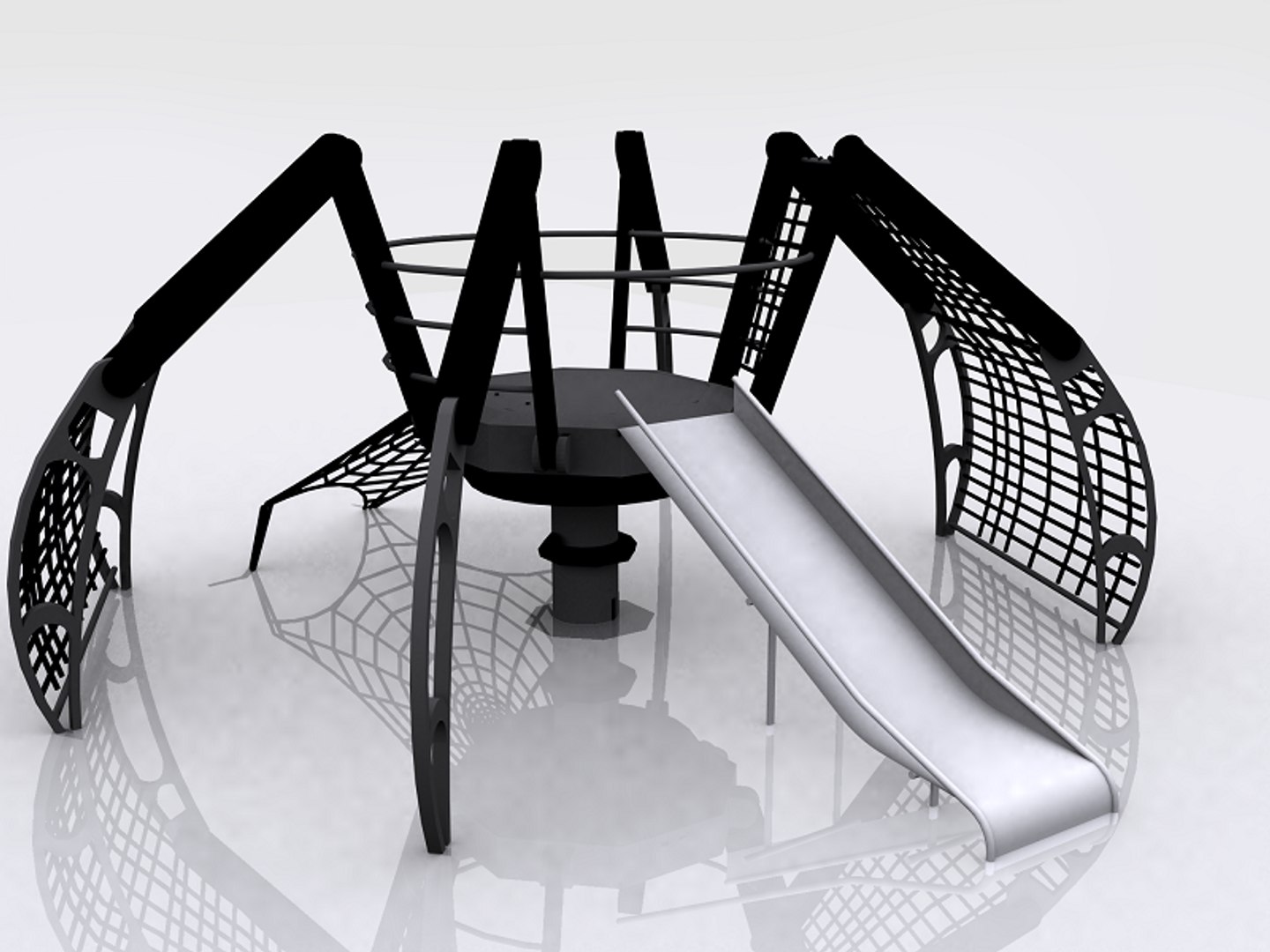3d Spiderweb Climber