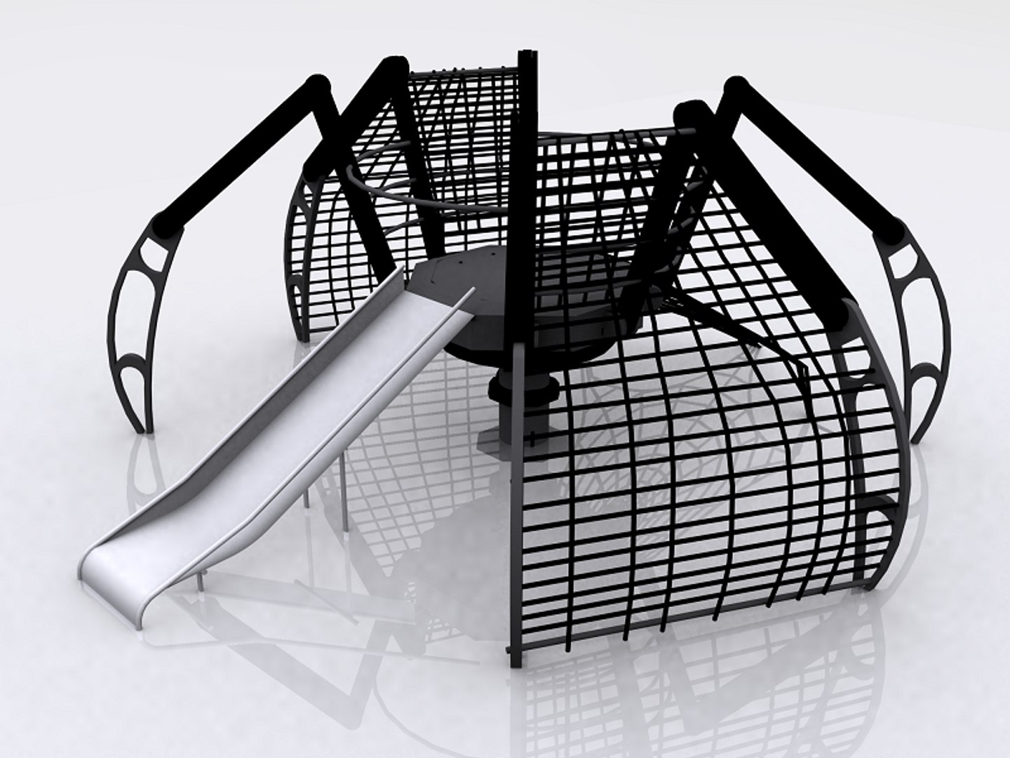 3d Spiderweb Climber