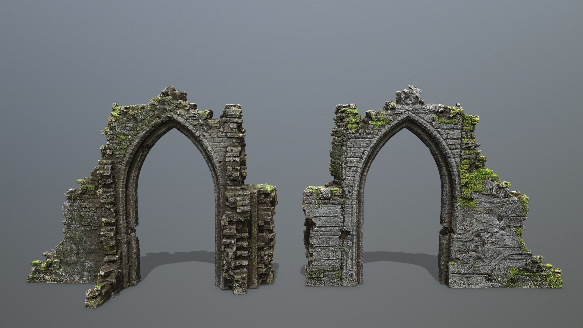 Ruin Gate Model - TurboSquid 2324118