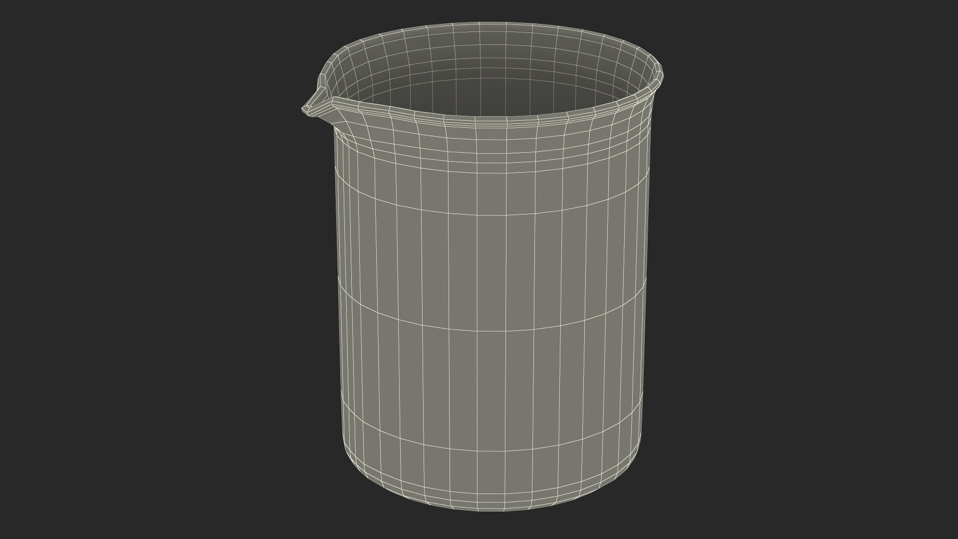 3D Model Glass Beaker 600 ML - TurboSquid 2208737