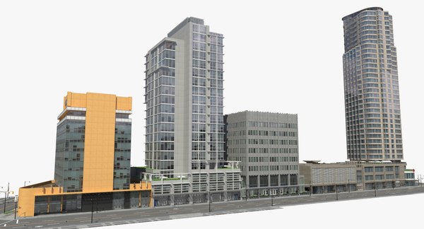 3d stacked parking model