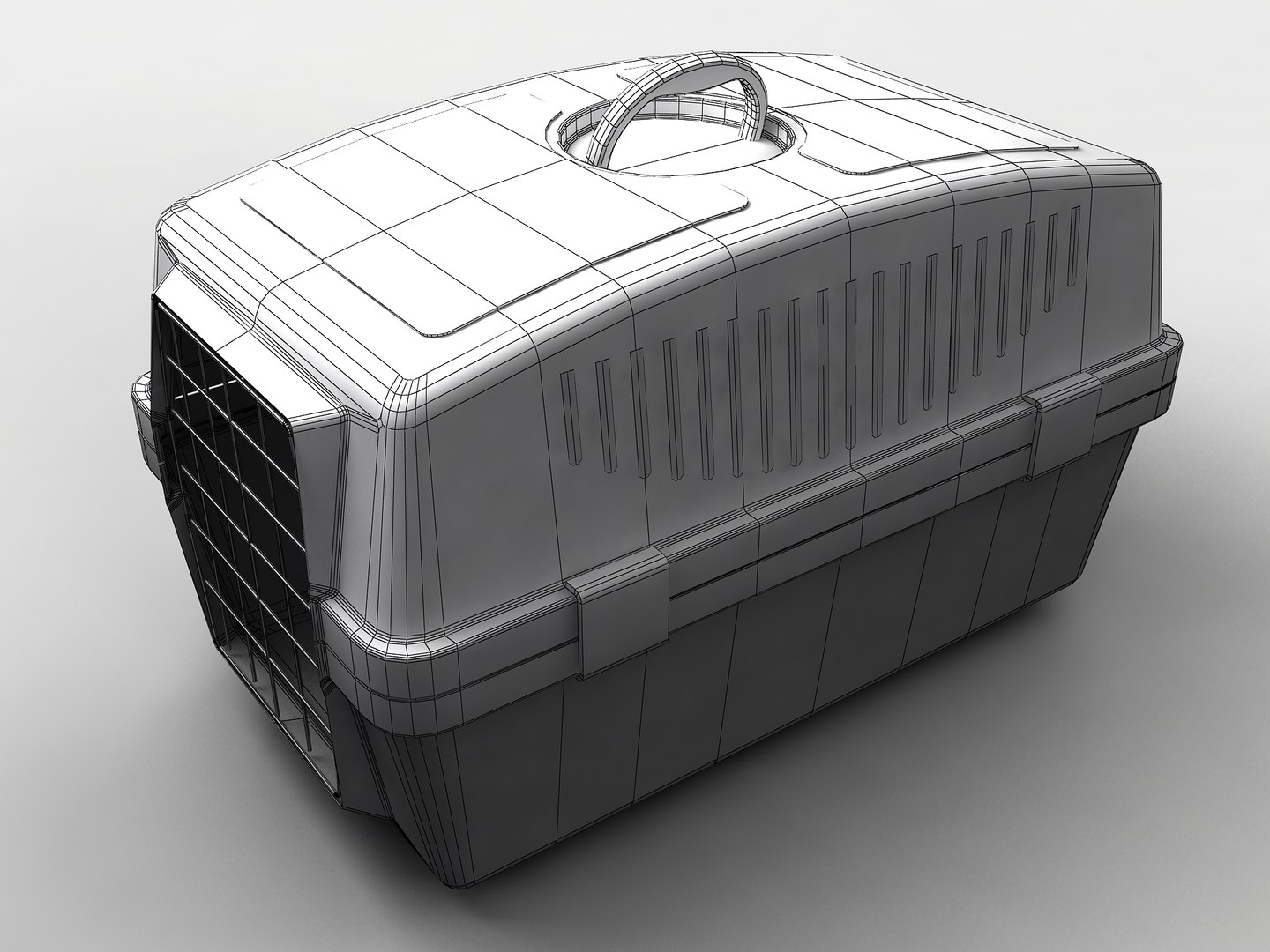 Pet Box 3d Model