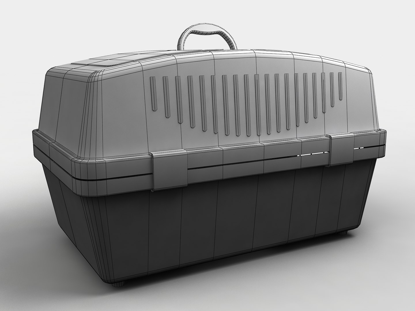 Pet Box 3d Model