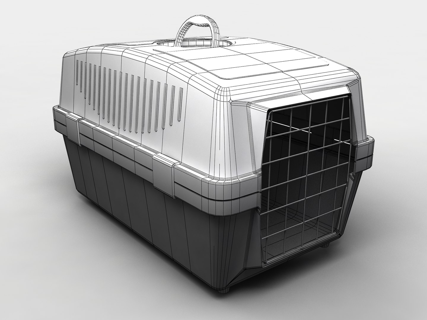 Pet Box 3d Model