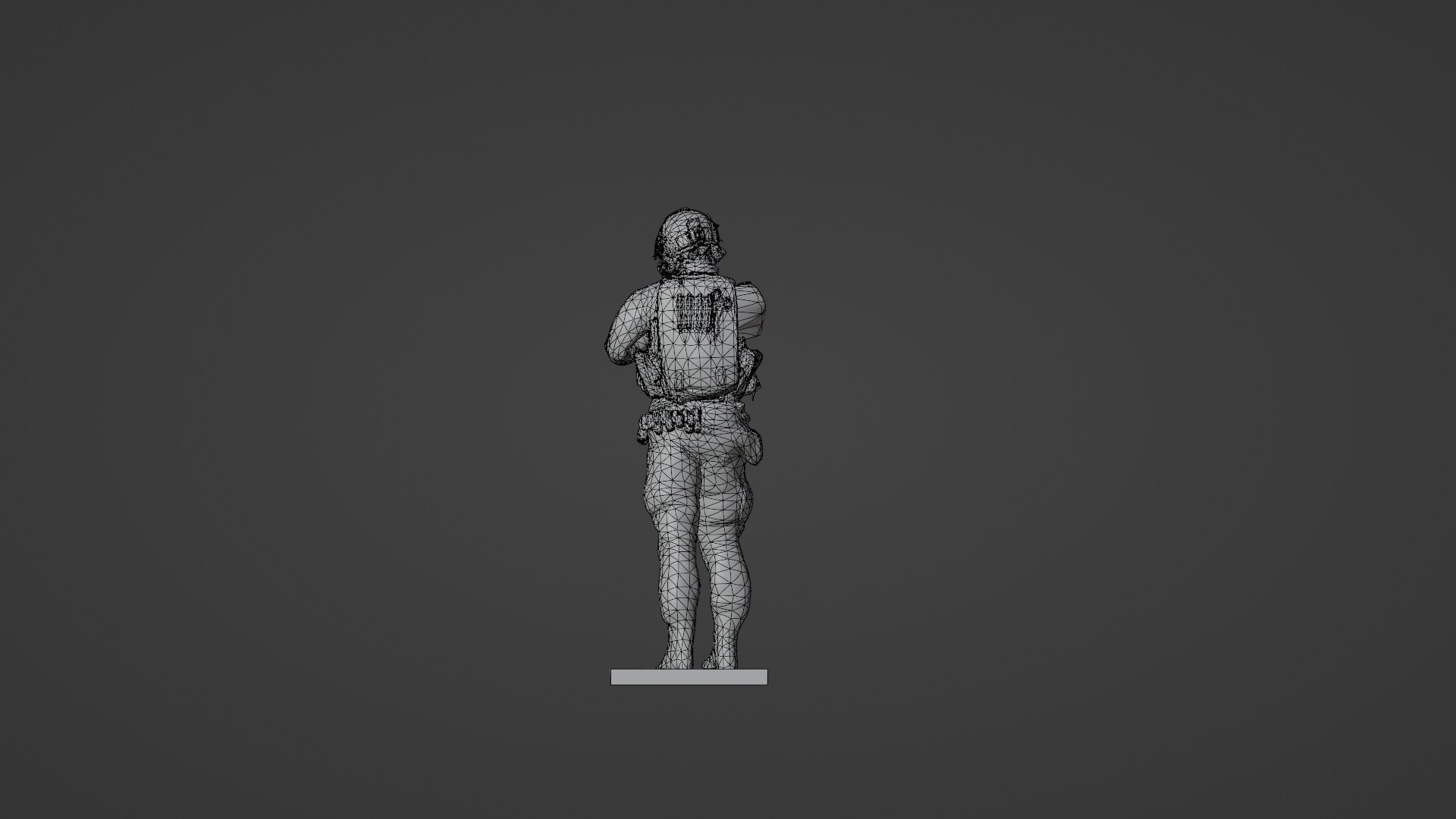 Figures A Standing Soldier With SVD STL 3D - TurboSquid 1951564