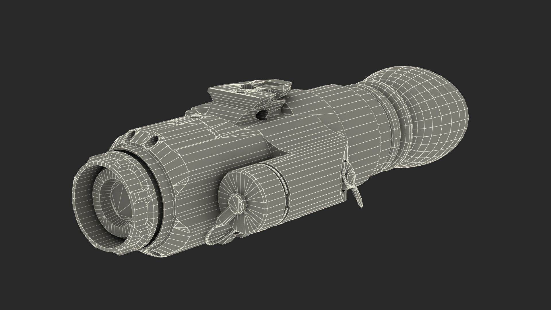 3D Thermal Weapon Scope Dirty Model - TurboSquid 1583767