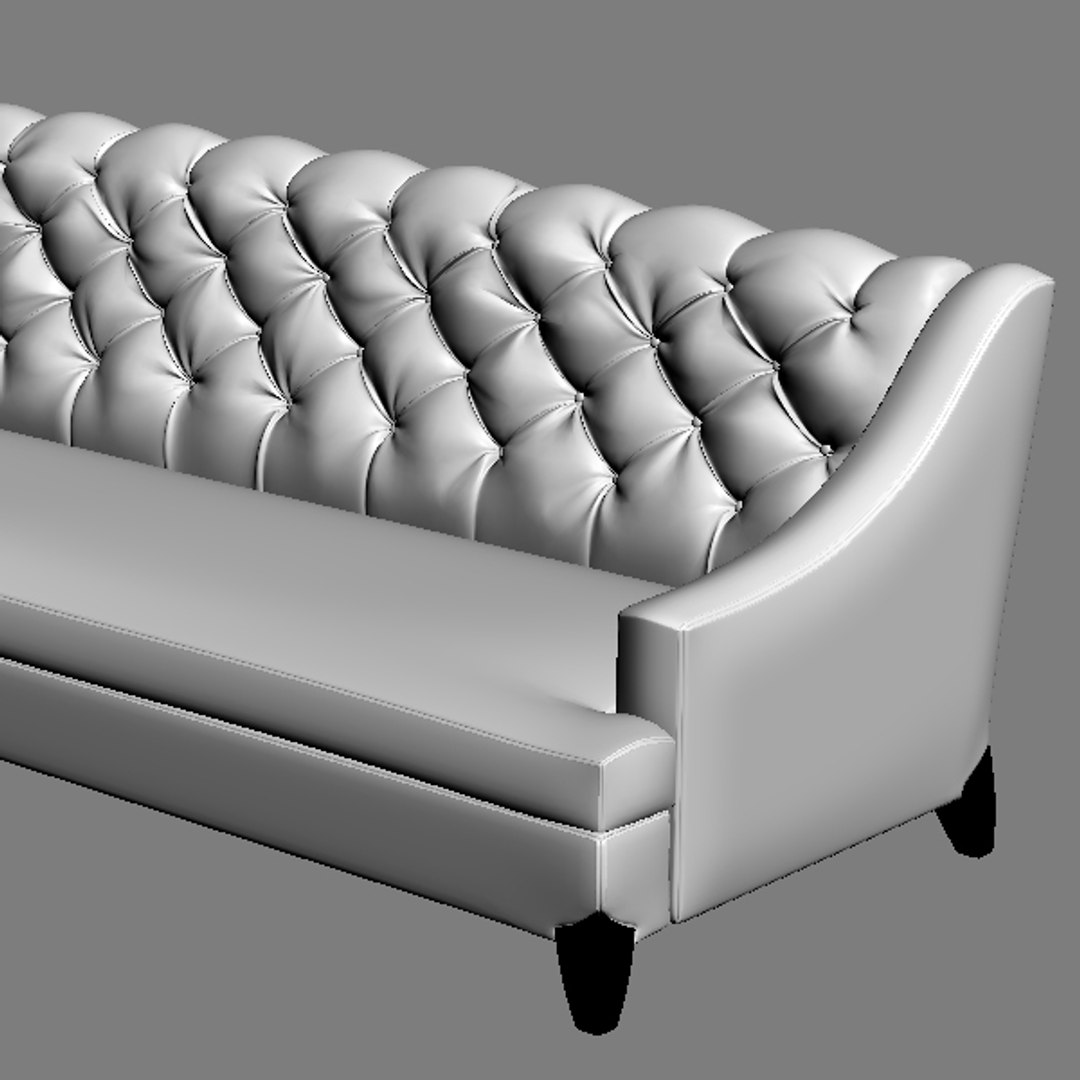 3ds Max Sofa Details