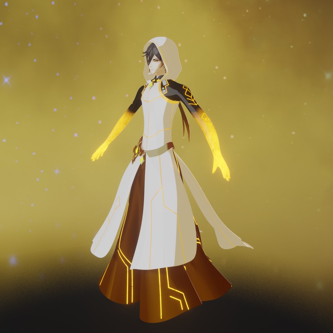 3D archont wizard skin and shader - TurboSquid 1960922