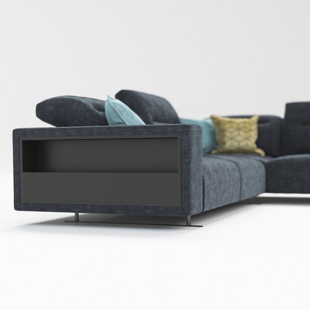 sofa hampton boconcept 3d max