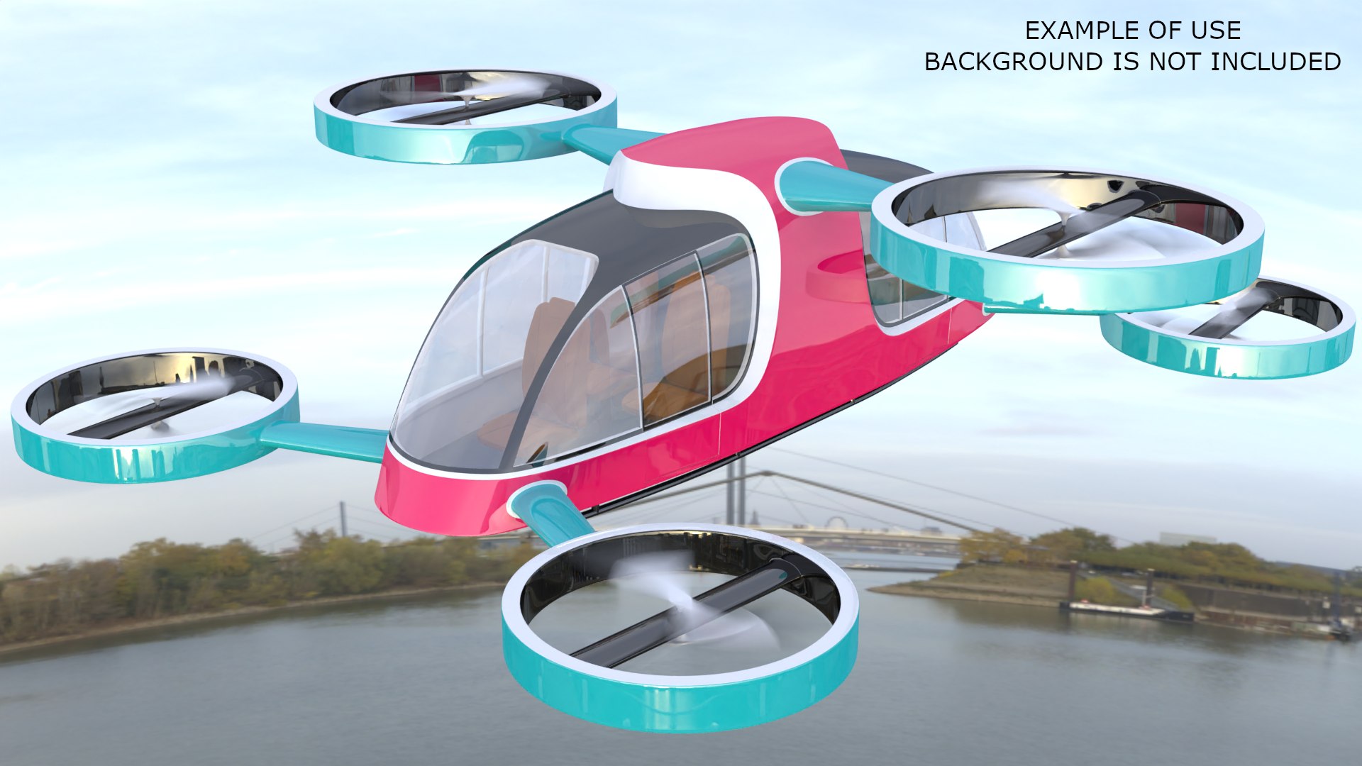 3D Hover Buses Collection 2023 - TurboSquid 2071997