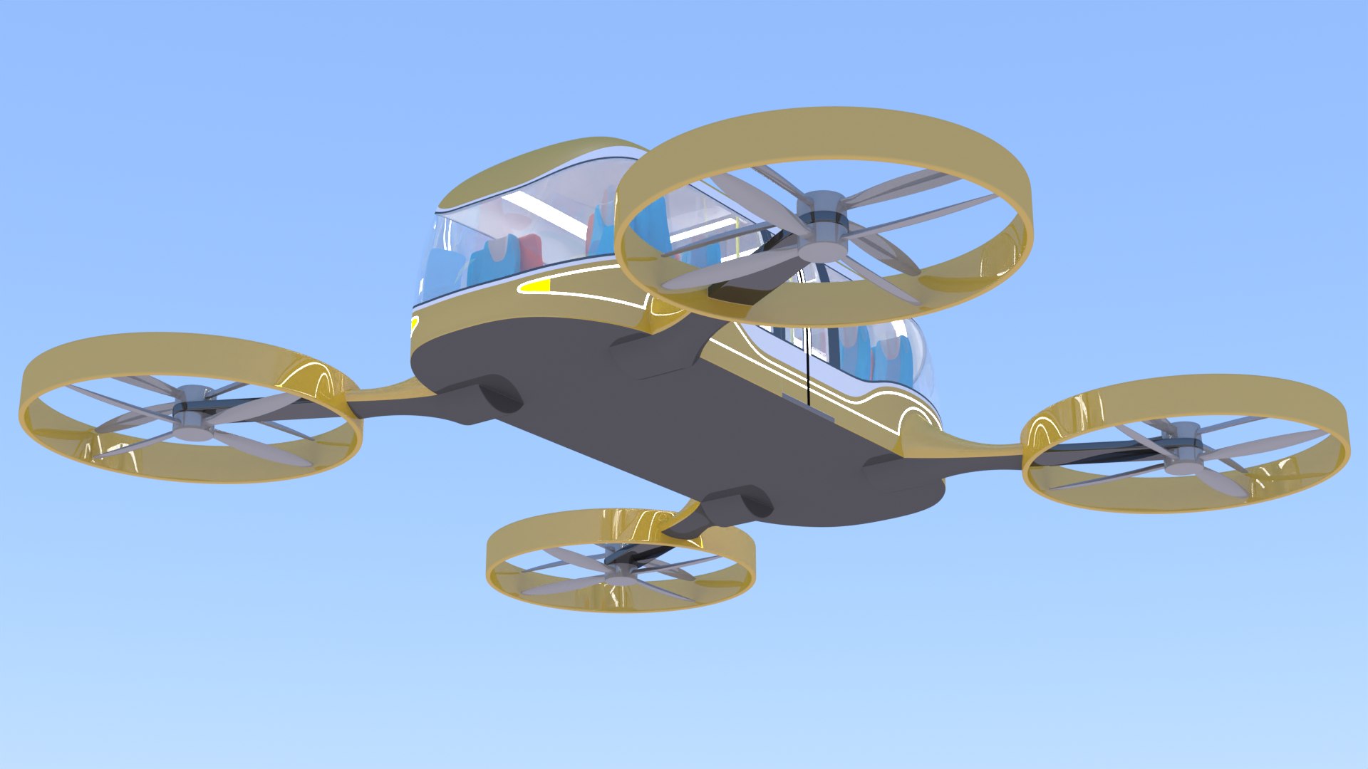 3D Hover Buses Collection 2023 - TurboSquid 2071997