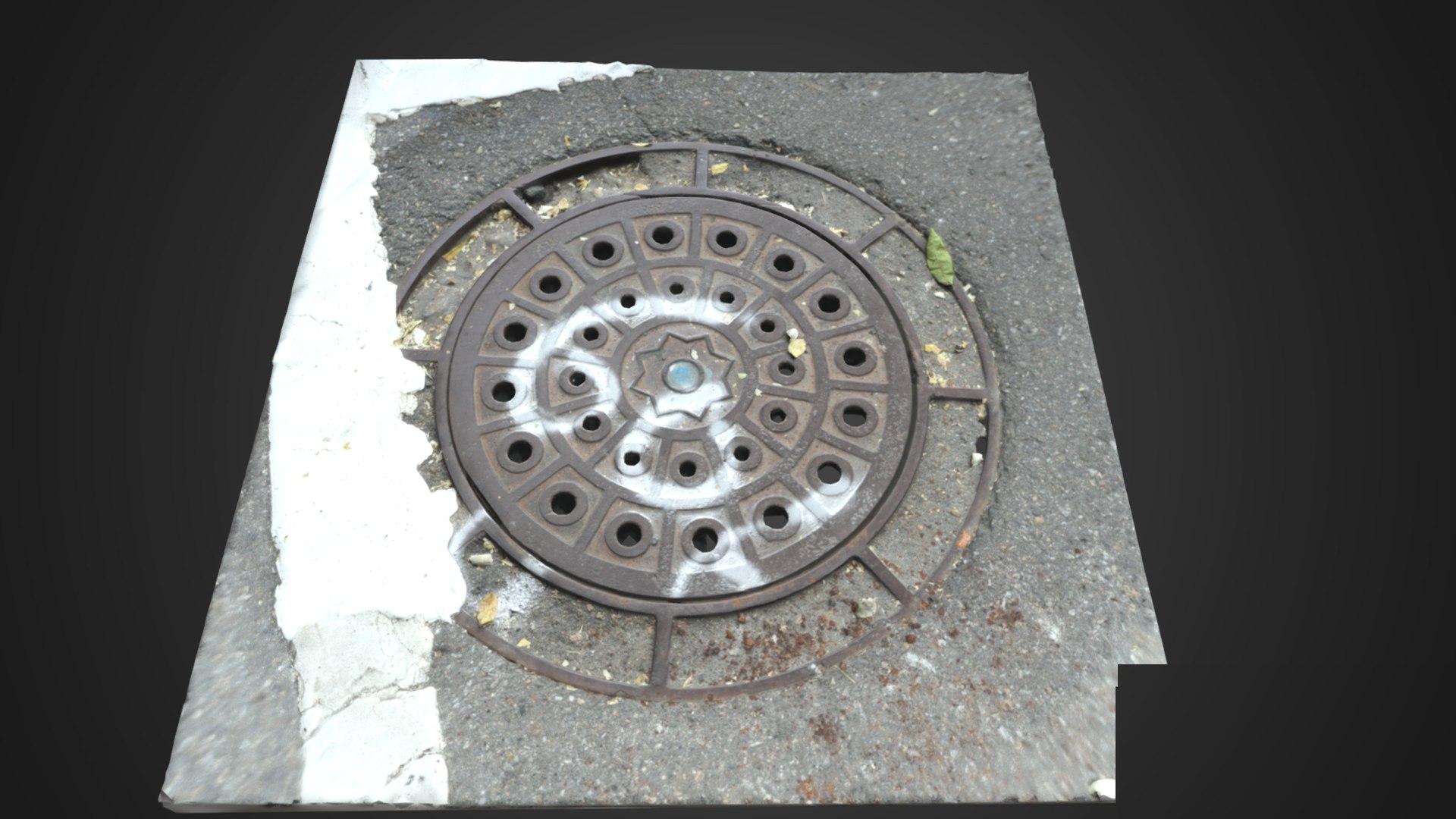 3D Manhole Cover 5 Model - TurboSquid 2020629
