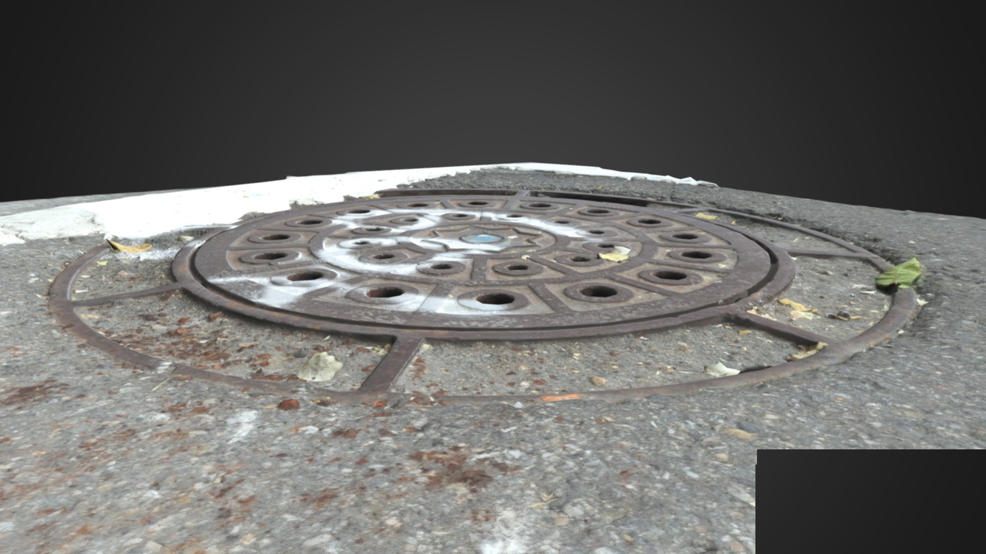 3D Manhole Cover 5 Model - TurboSquid 2020629