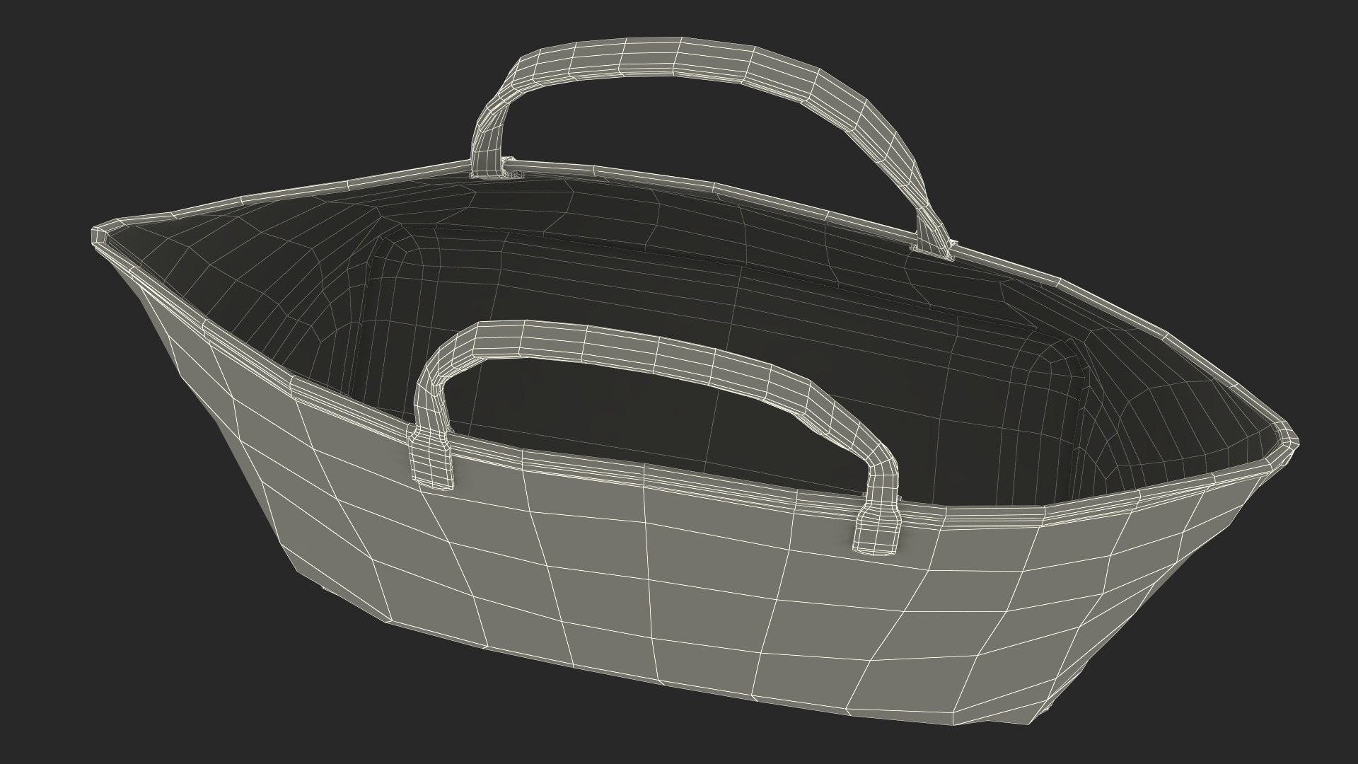 Royal Blue Handbag Inside Out 3D Model - TurboSquid 2369035