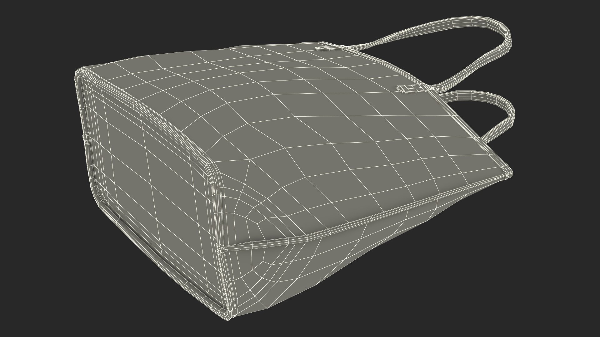 Royal Blue Handbag Inside Out 3D Model - TurboSquid 2369035