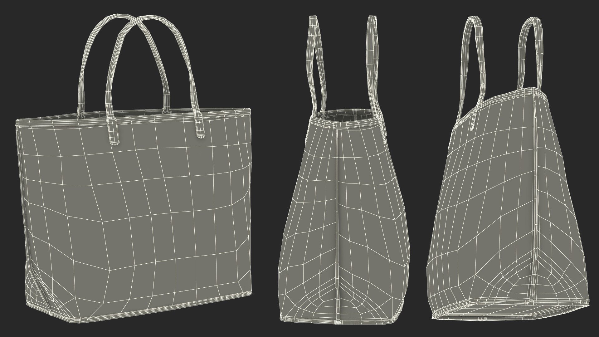 Royal Blue Handbag Inside Out 3D Model - TurboSquid 2369035