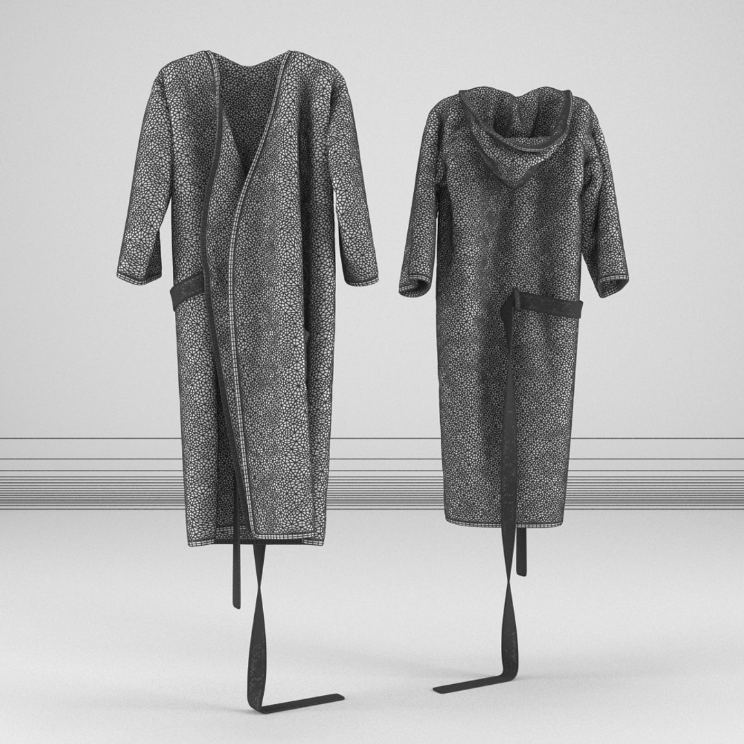 Robes Realistic 3d Model