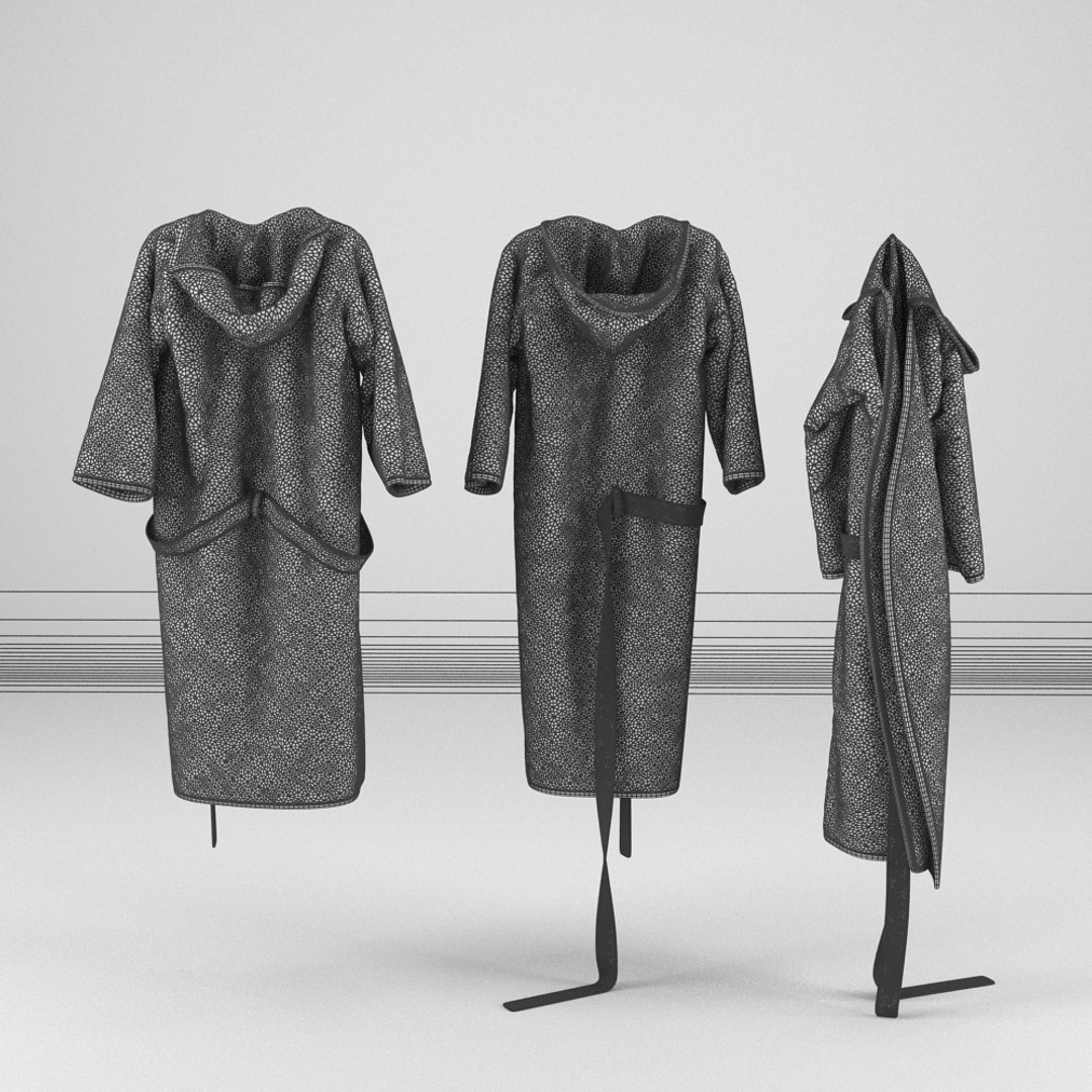 Robes Realistic 3d Model