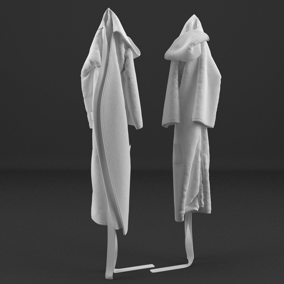 Robes Realistic 3d Model