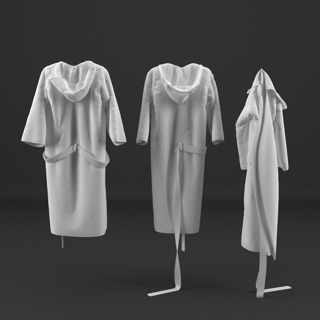 Robes Realistic 3d Model