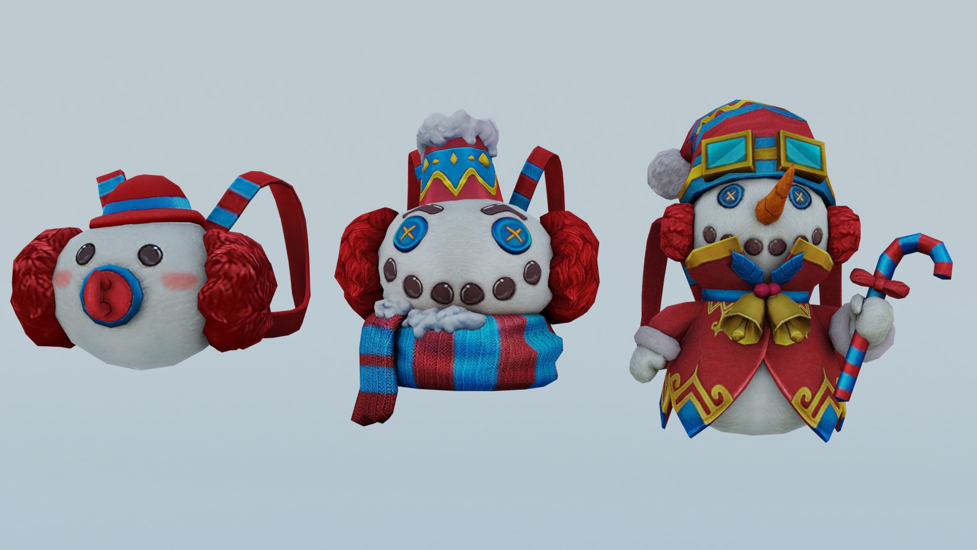 Bag 3x Icefestival Backpack 3D Model - TurboSquid 1841124