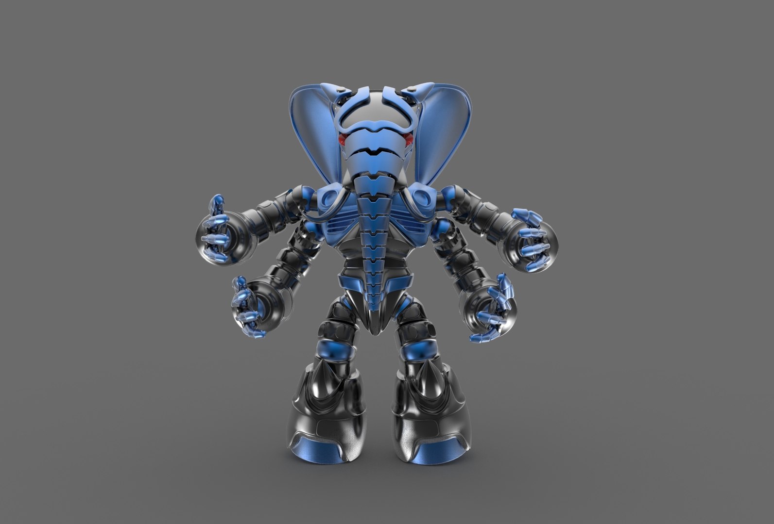 Elephant Bot Robot 3D - TurboSquid 1279945