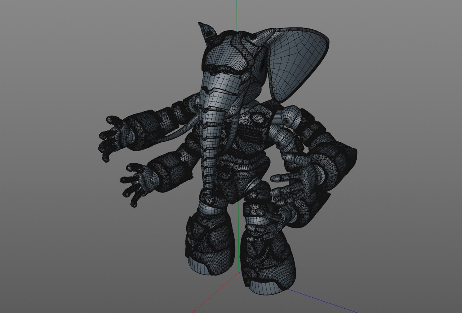 Elephant Bot Robot 3D - TurboSquid 1279945