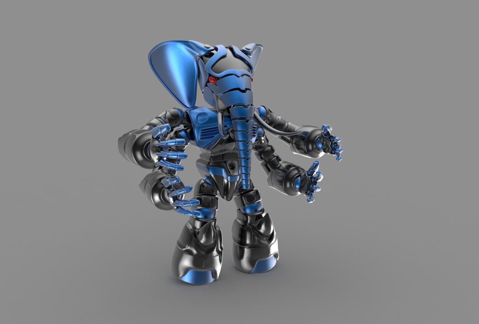 Elephant Bot Robot 3D - TurboSquid 1279945