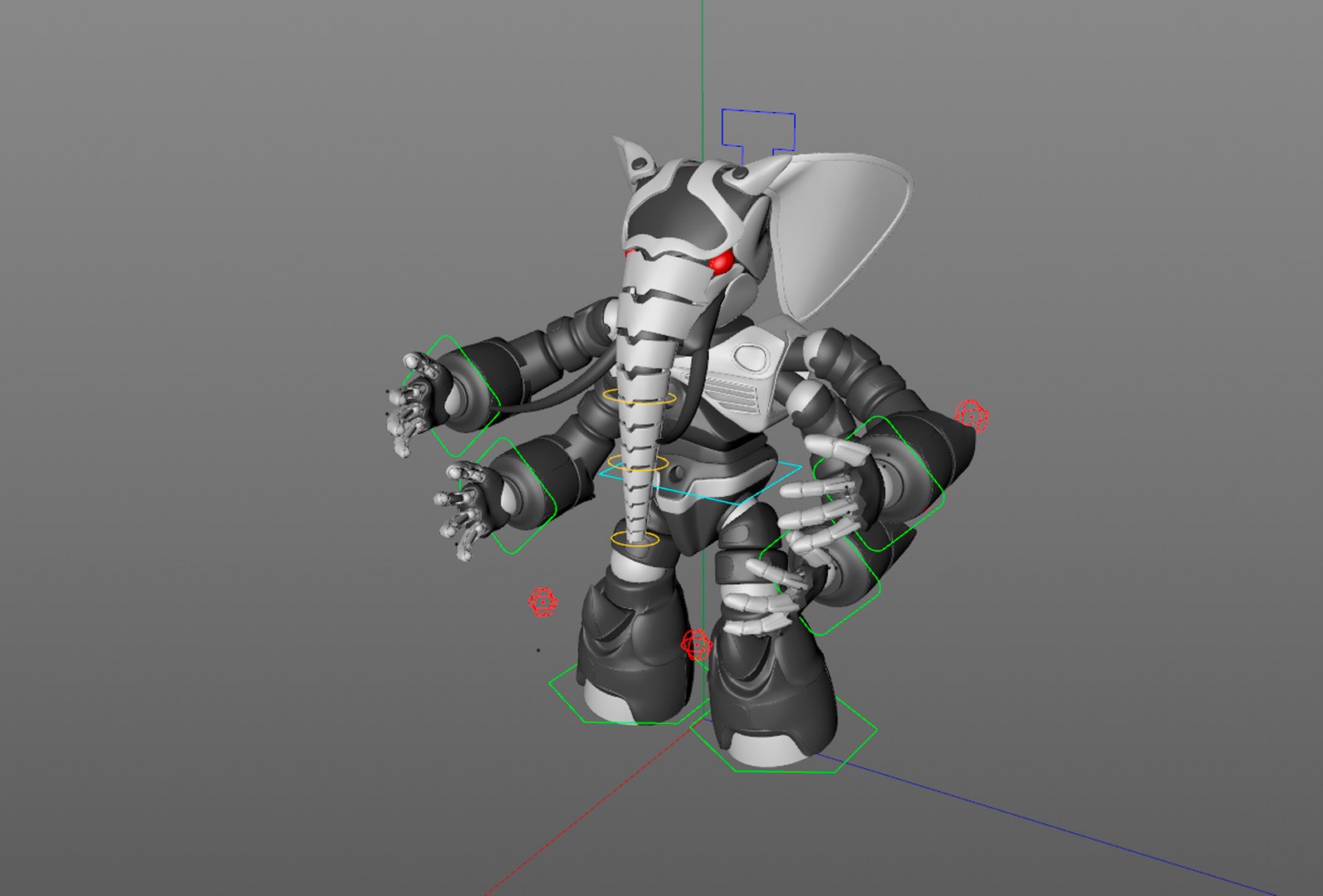 Elephant Bot Robot 3D - TurboSquid 1279945