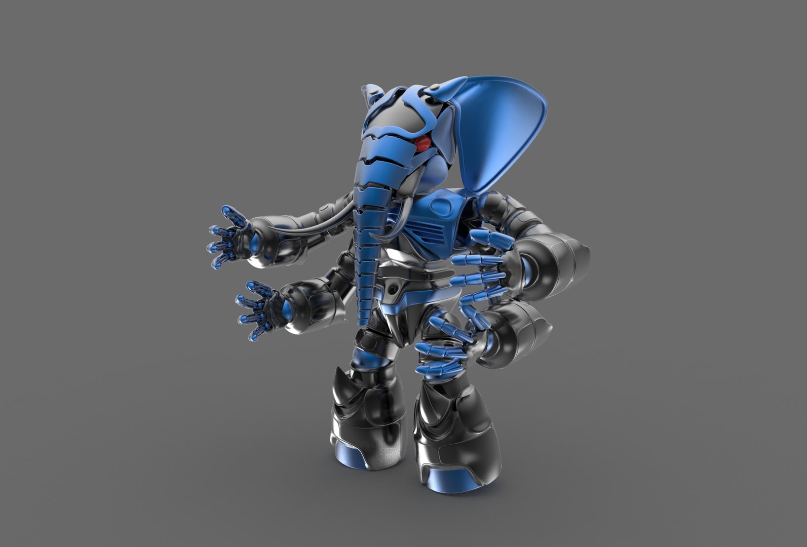 Elephant Bot Robot 3D - TurboSquid 1279945