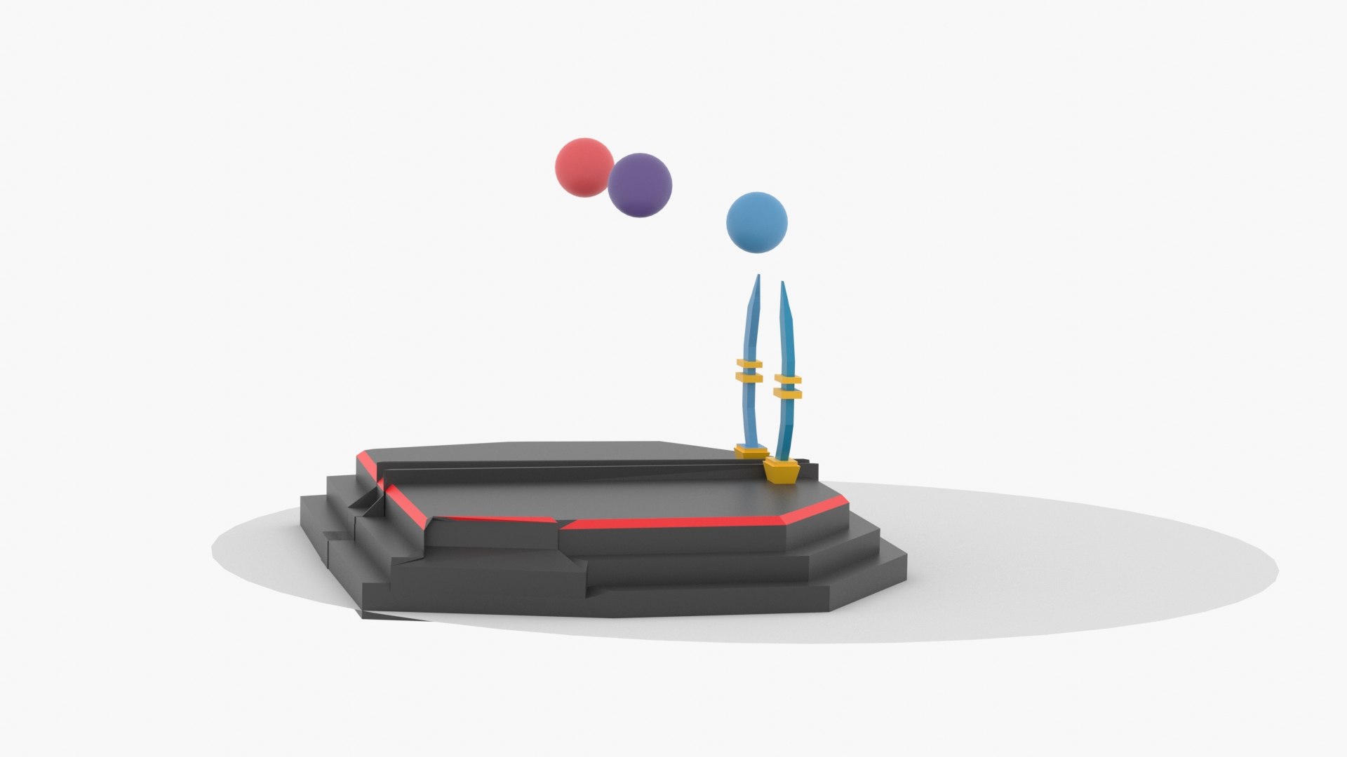 3D Teleport Portal For Games 3D Model - TurboSquid 2152892